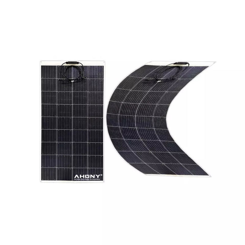 150w Bendable Solar Panel Semi Flexible For Rv Camp Portable Generators ...