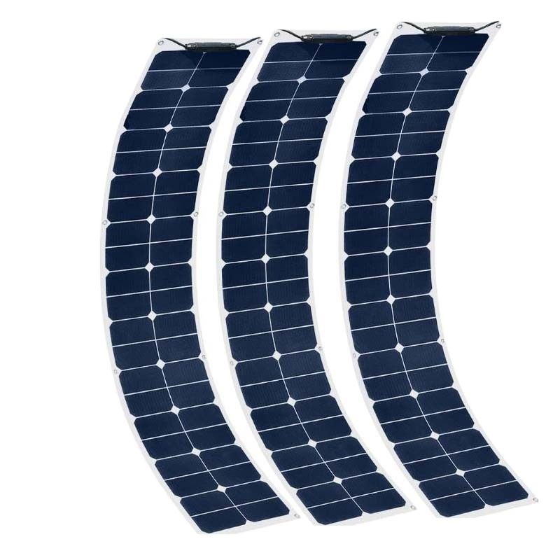 22w Sun Power Flexible Solar Panel Back Contact Solar Cell For RV ...