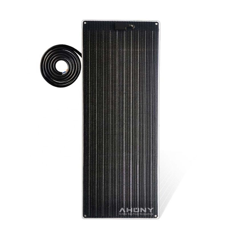 Semi Rigid Mono Perc Solar Panel 50w Saltwater Proof Marine Walk On ...