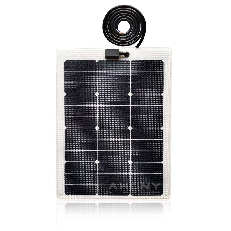 Transparent White Semi Rigid Solar Panels 40w Walk Step On Solar Panel ...