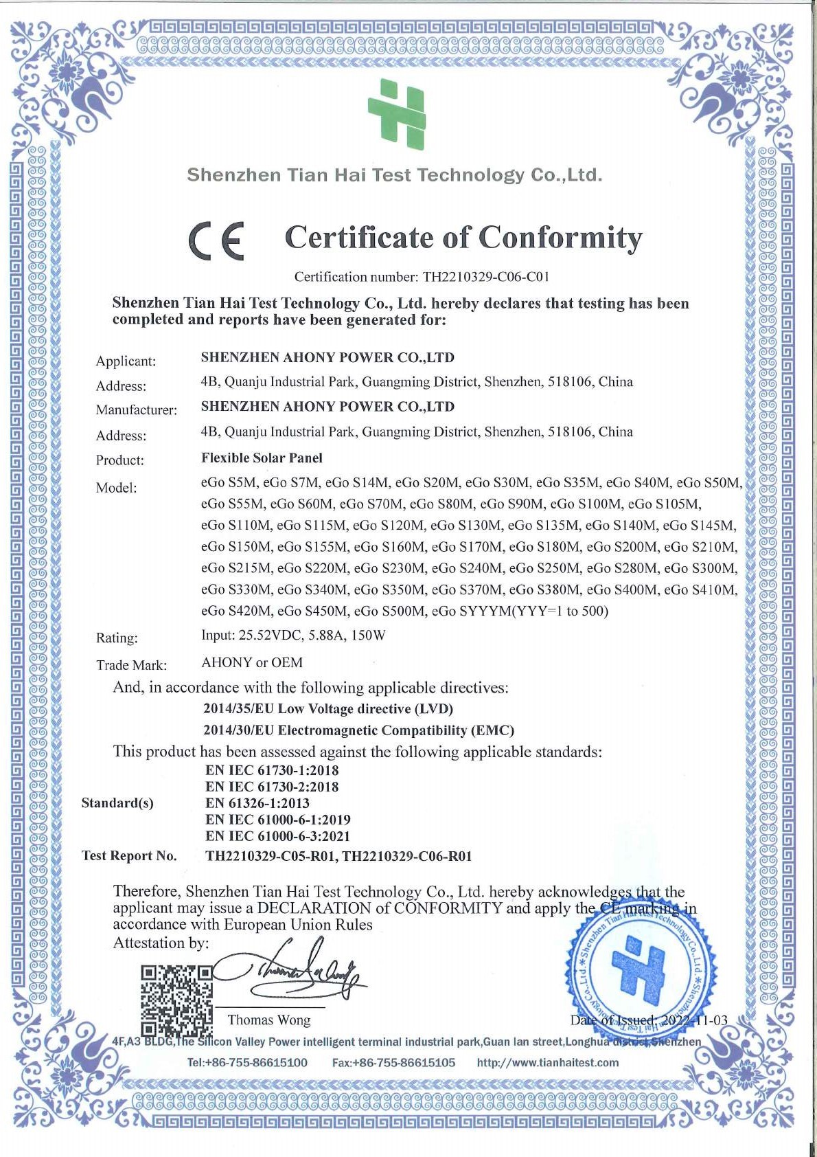 China Shenzhen Ahony Power Co., Ltd. quality control