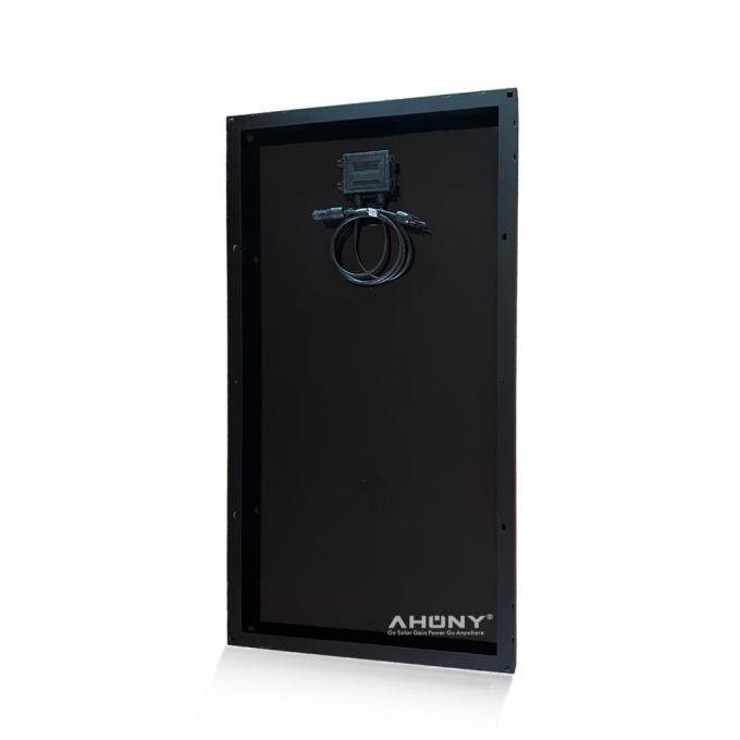 115w RV Glass Solar Panel Weak Light Performance Sunpower 12v Solar Panels