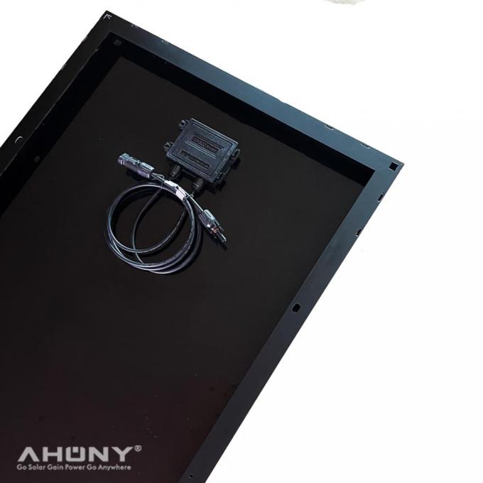 115w RV Glass Solar Panel Weak Light Performance Sunpower 12v Solar Panels