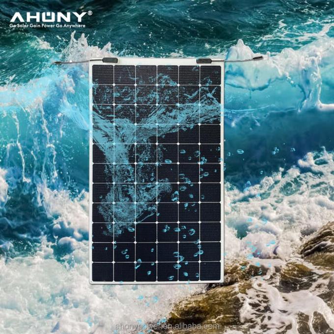 Sunpower Marine 240 Watt Solar Panel Waterproof Rigid Monocrystalline ...